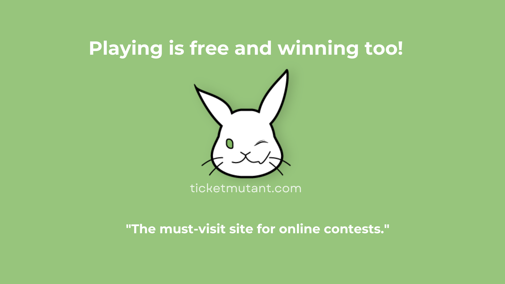 Free online contests: Play for your chance to win prizes | Ticketmutant.com